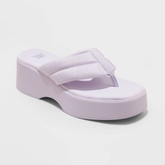 wild fable | Shoes | New Angela Platform Sandal Wild Fable Lavender ...